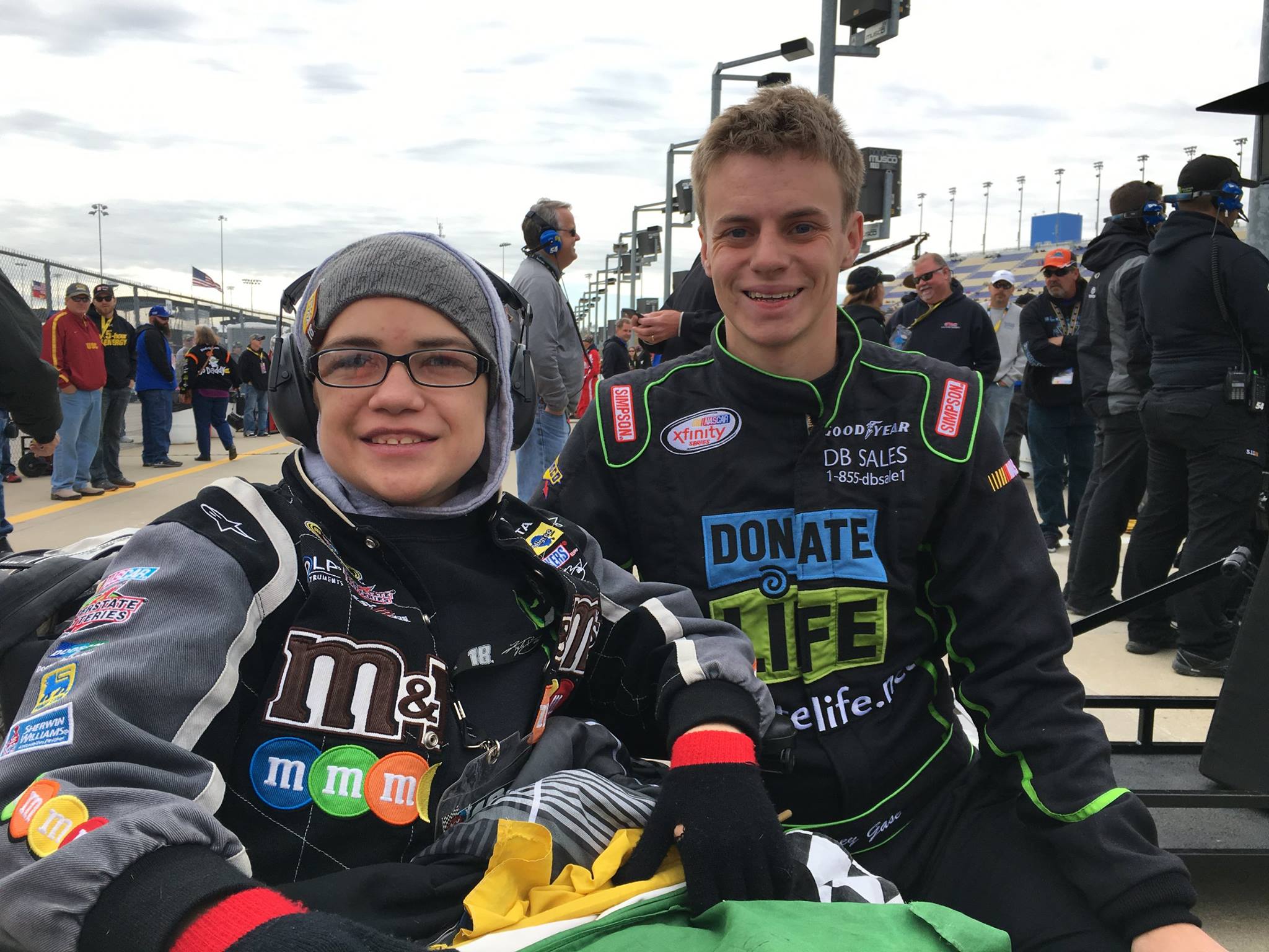 Joey Gase Carries an Inspirational Message Beyond the Track ...