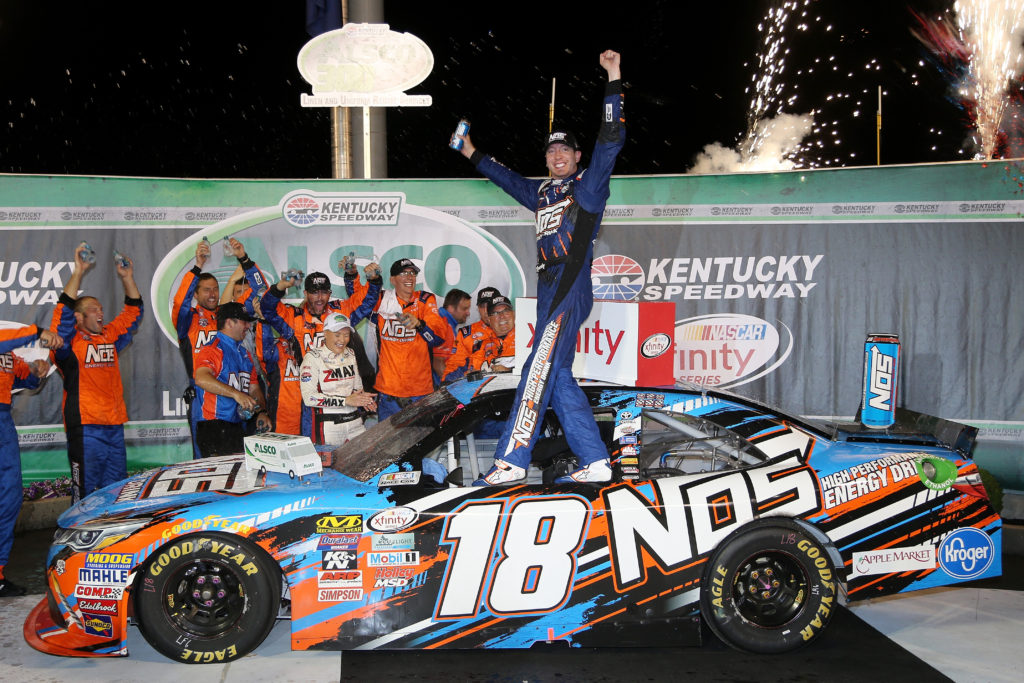 Kyle Busch Holds Off Austin Dillon for XFINITY Win at Kentucky ...