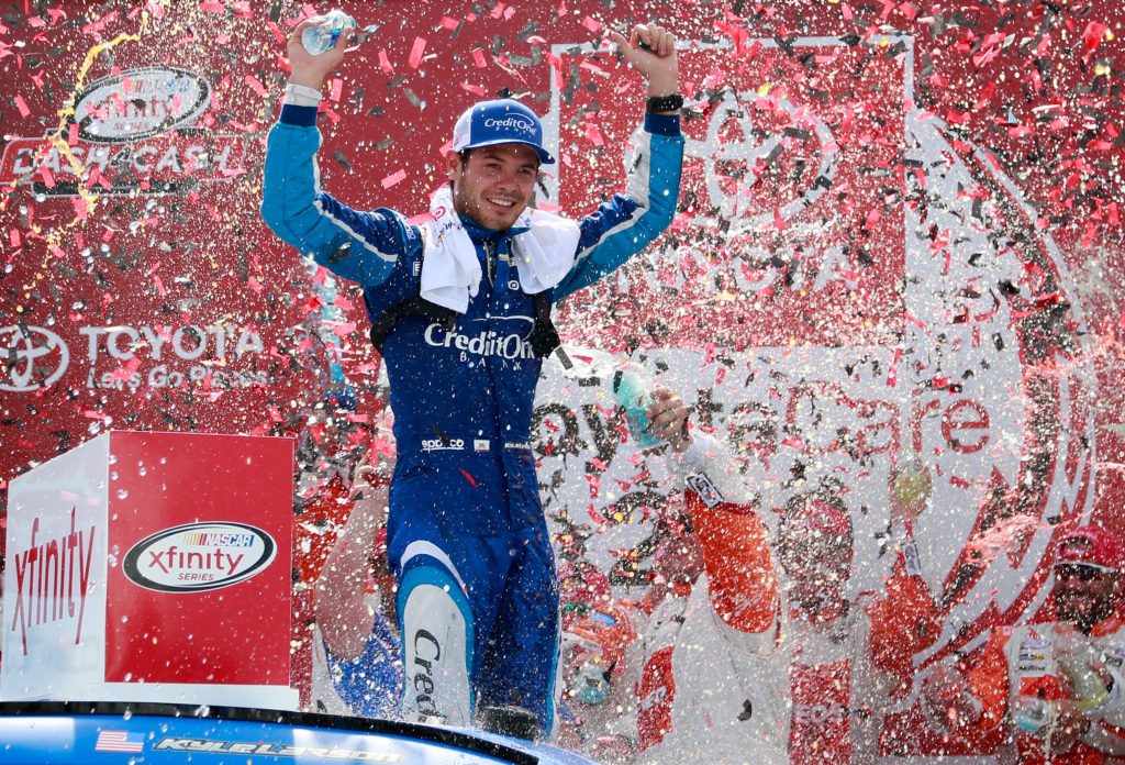 Kyle Larson Steals a Win in NASCAR XFINITY Series Race at Richmond ...