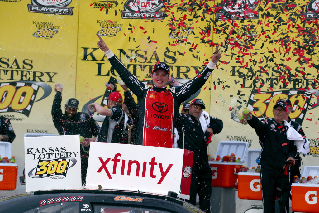 Christopher Bell Gets First NASCAR XFINITY Series Win at Kansas ...