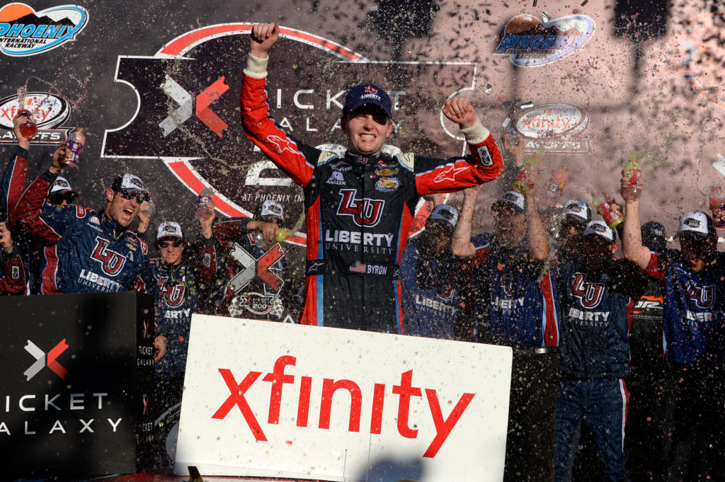 William Byron Leads JR Motorsports Parade into NASCAR XFINITY Title ...