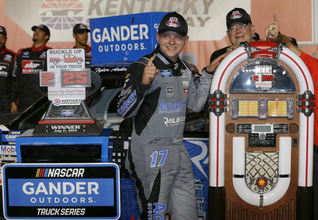Tyler Ankrum Grabs Playoff Spot with Maiden Truck Series Win ...