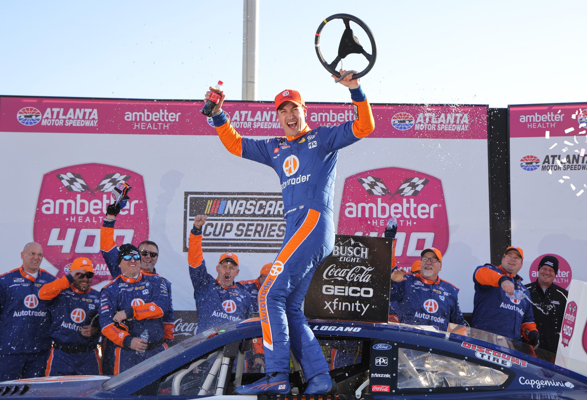 Joey Logano Earns a Dominant Victory in the NASCAR Cup Series at ...