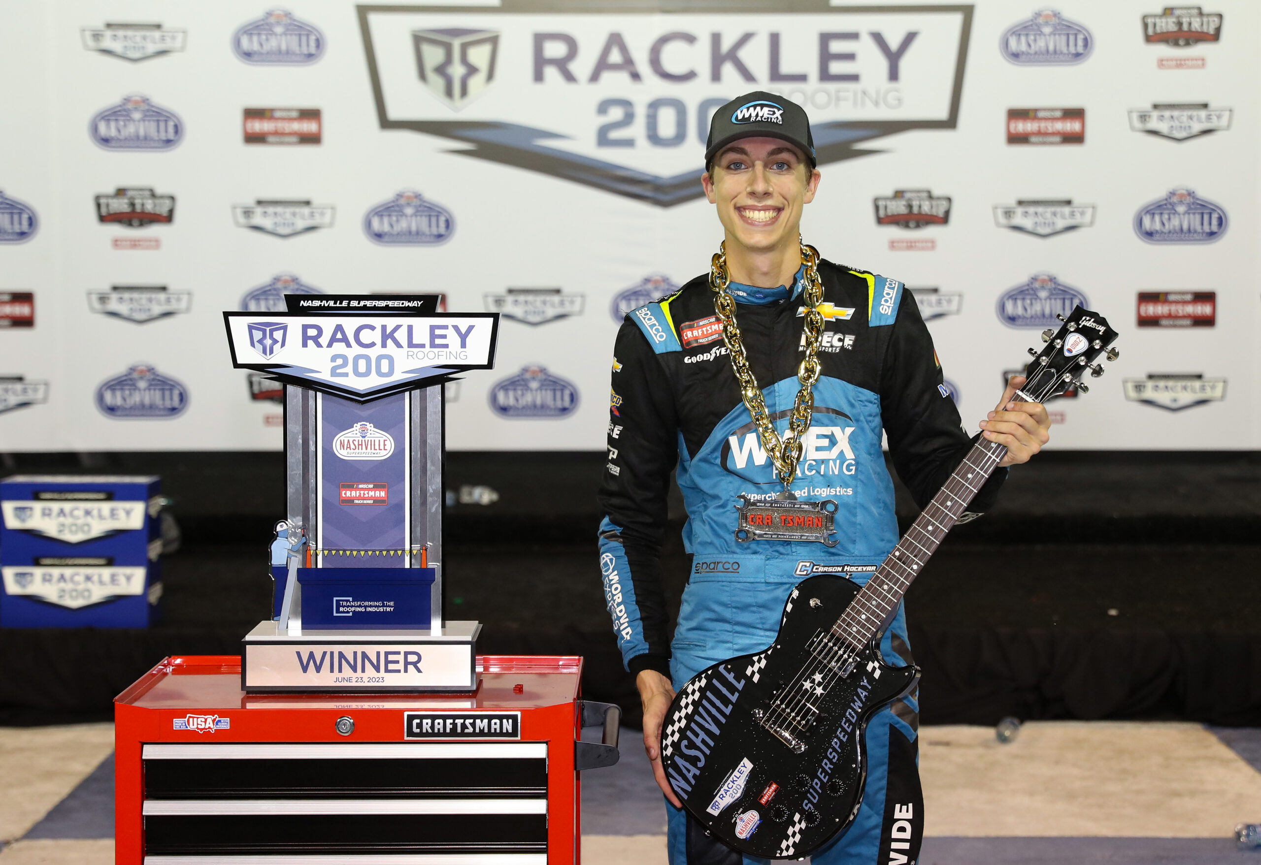 Carson Hocevar Powers to his Second NASCAR Truck Series Victory at ...
