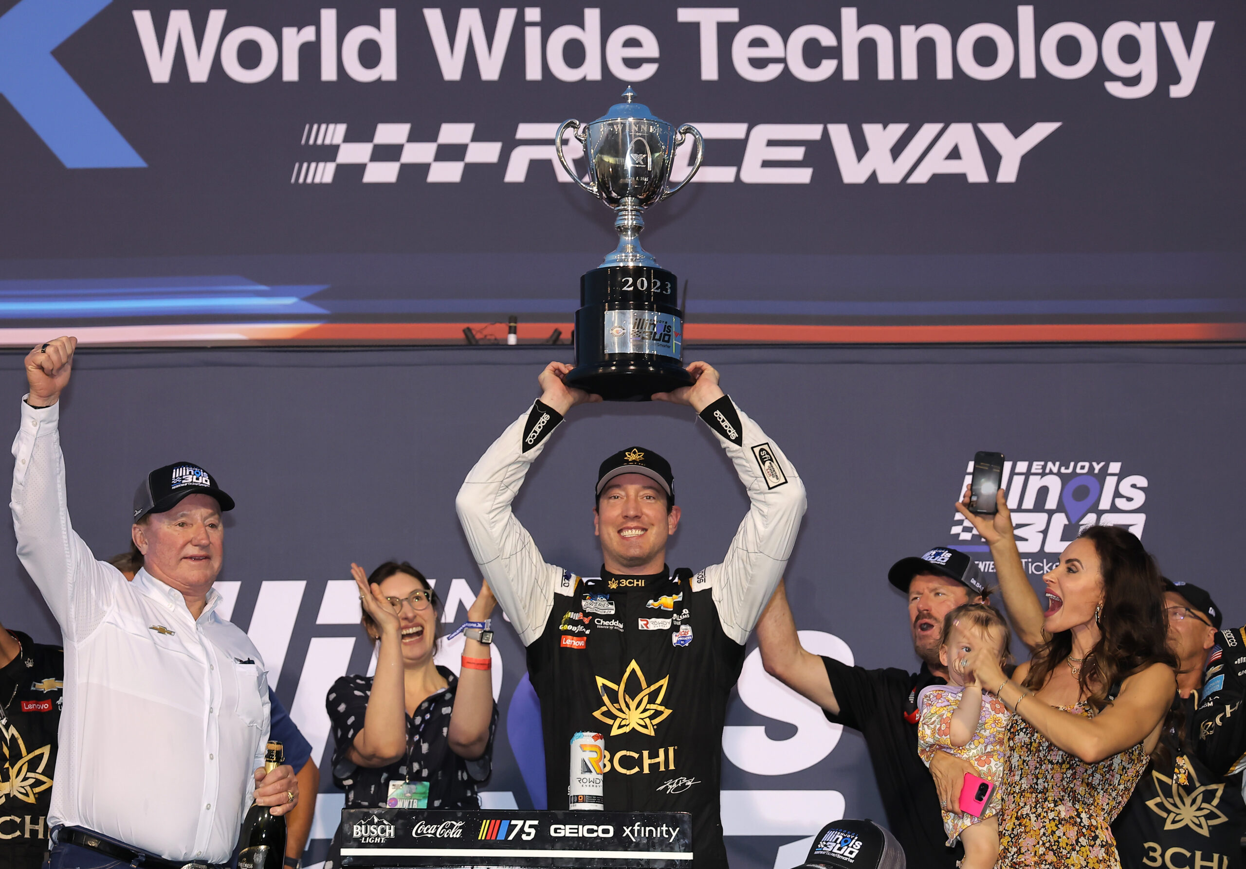 Kyle Busch Converts Pole Position into NASCAR Cup Series Win at WWT ...