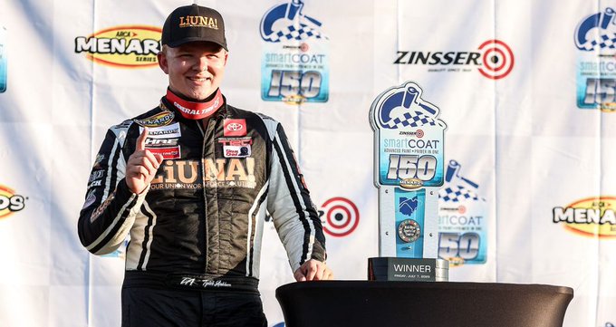 Tyler Ankrum Wins the ARCA Menards Series Race at Mid-Ohio - Fan4Racing ...