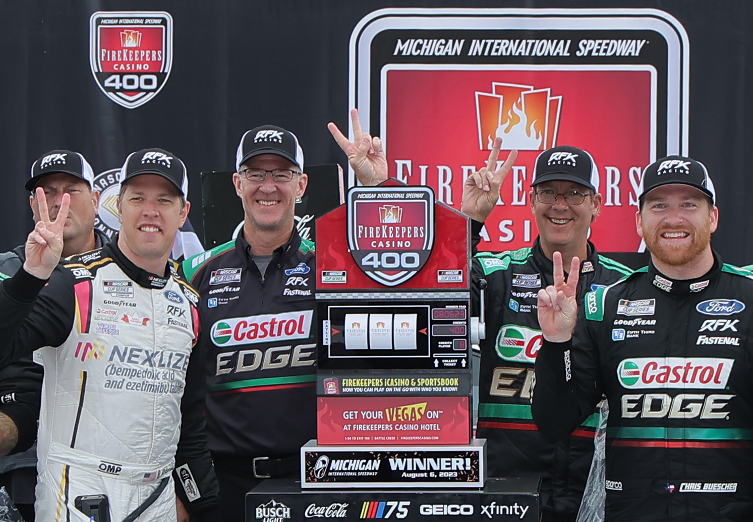 Chris Buescher Seizes a Nail-Biting NASCAR Cup Series Victory at ...