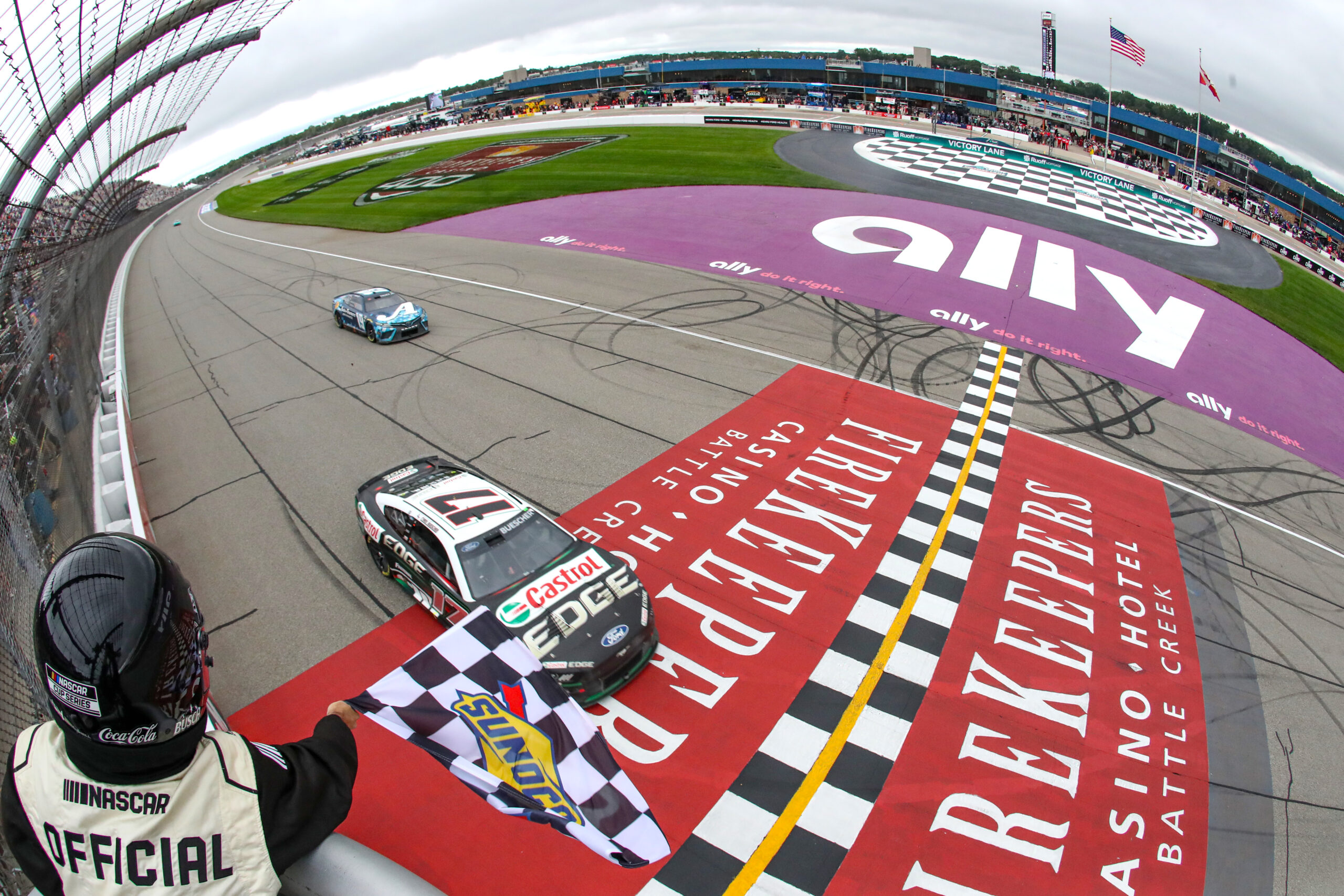 Chris Buescher Goes Back-to-Back with Another NASCAR Cup Series Win at ...