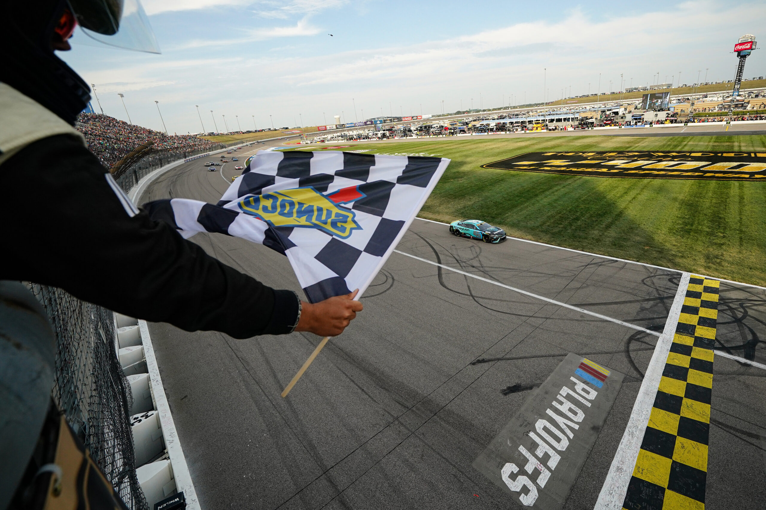 Tyler Reddick Grabs a Victory at Kansas to Advance to NASCAR Cup Series ...