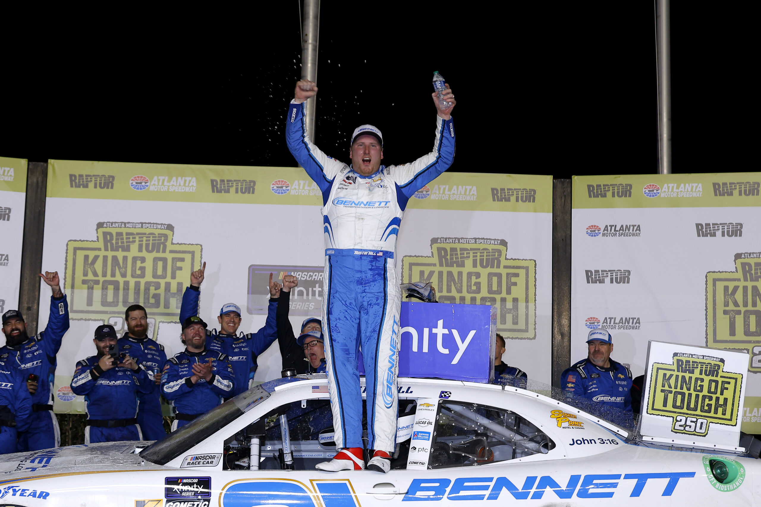 Austin Hill Saves Enough Fuel to Earn his Second-Straight NASCAR ...