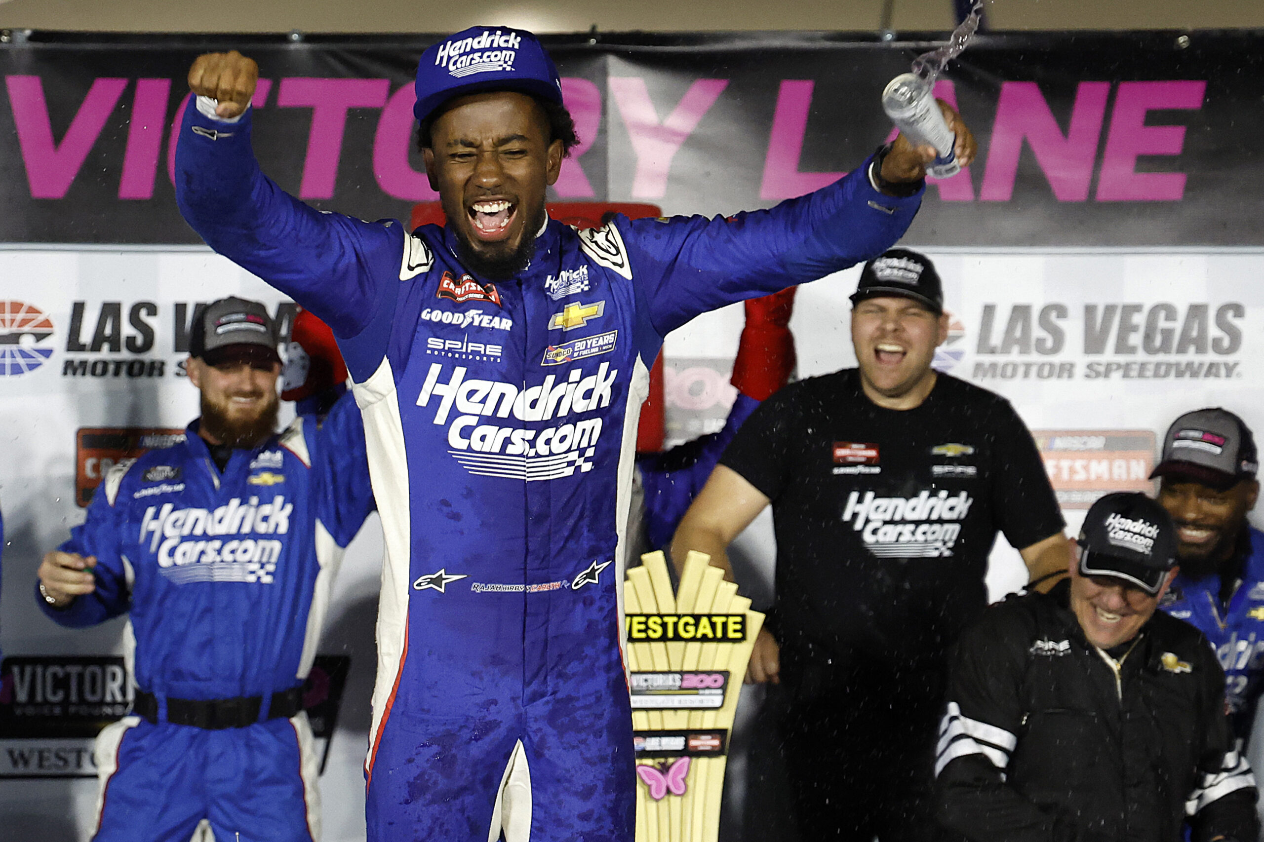 Rajah Caruth Makes History with a NASCAR Truck Series Victory at Las ...