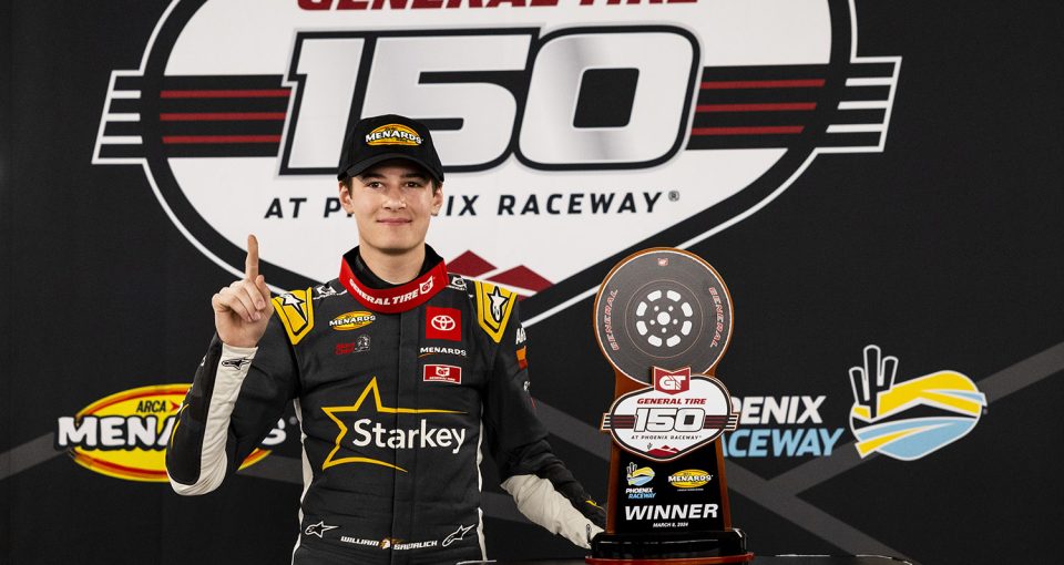 William Sawalich Earns Redemption with an ARCA Menards Series Win at ...
