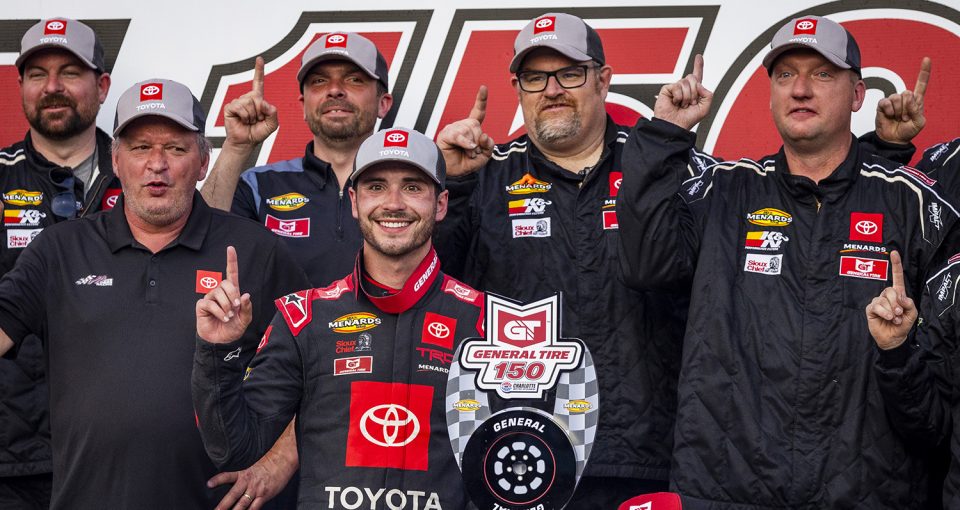 Tanner Gray Claims His First ARCA Menards Series Victory at Charlotte ...