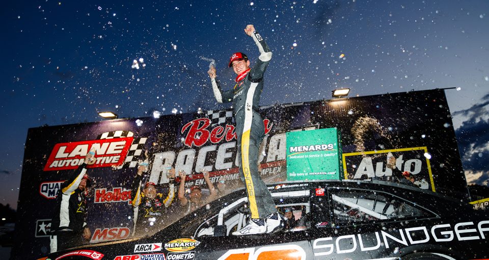 William Sawalich Grabs Another Dominant ARCA Menards Series Victory at Berlin - Fan4Racing Blog ...