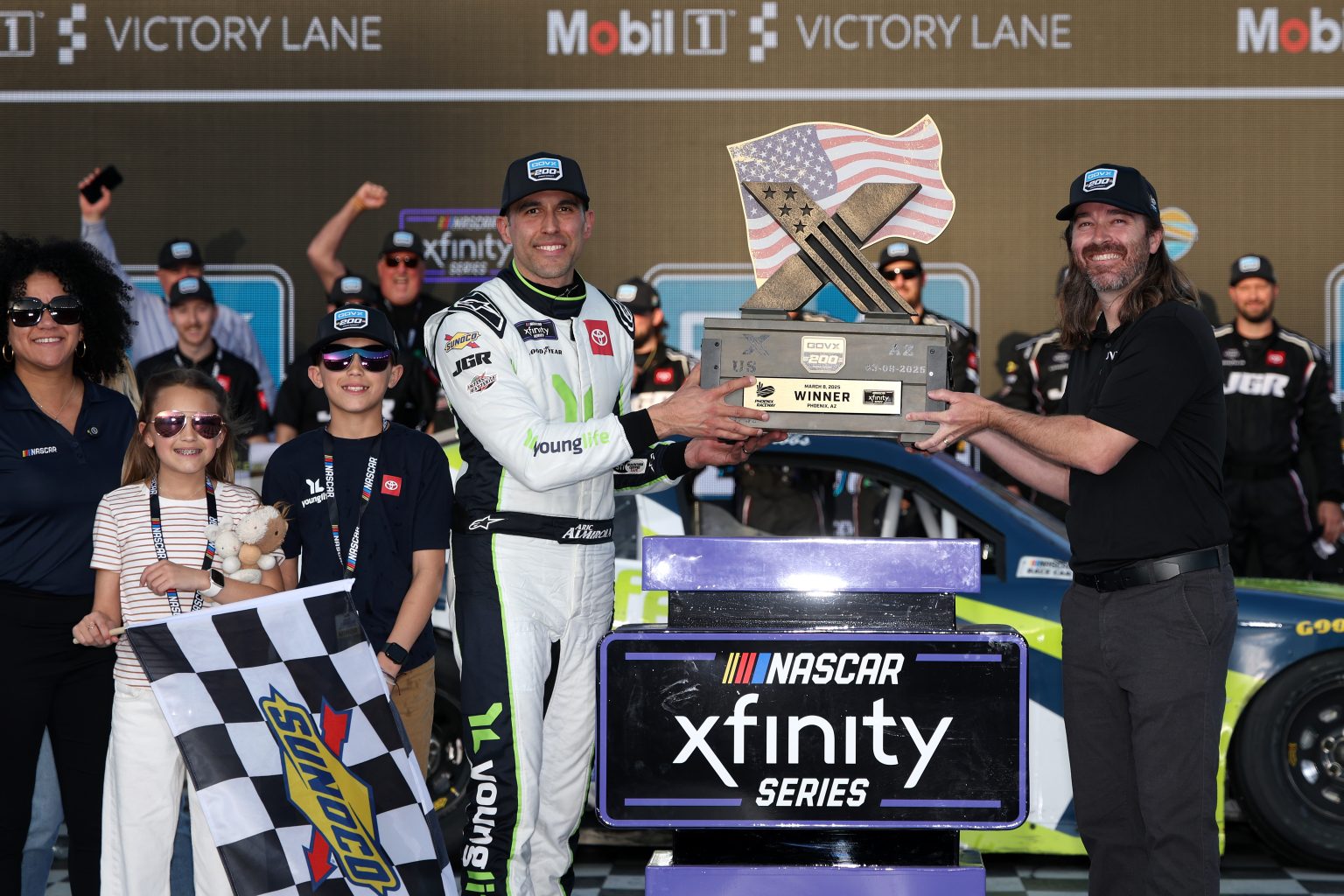 Aric Almirola Claims a Thriling Victory in Overtime at Phoenix Raceway ...