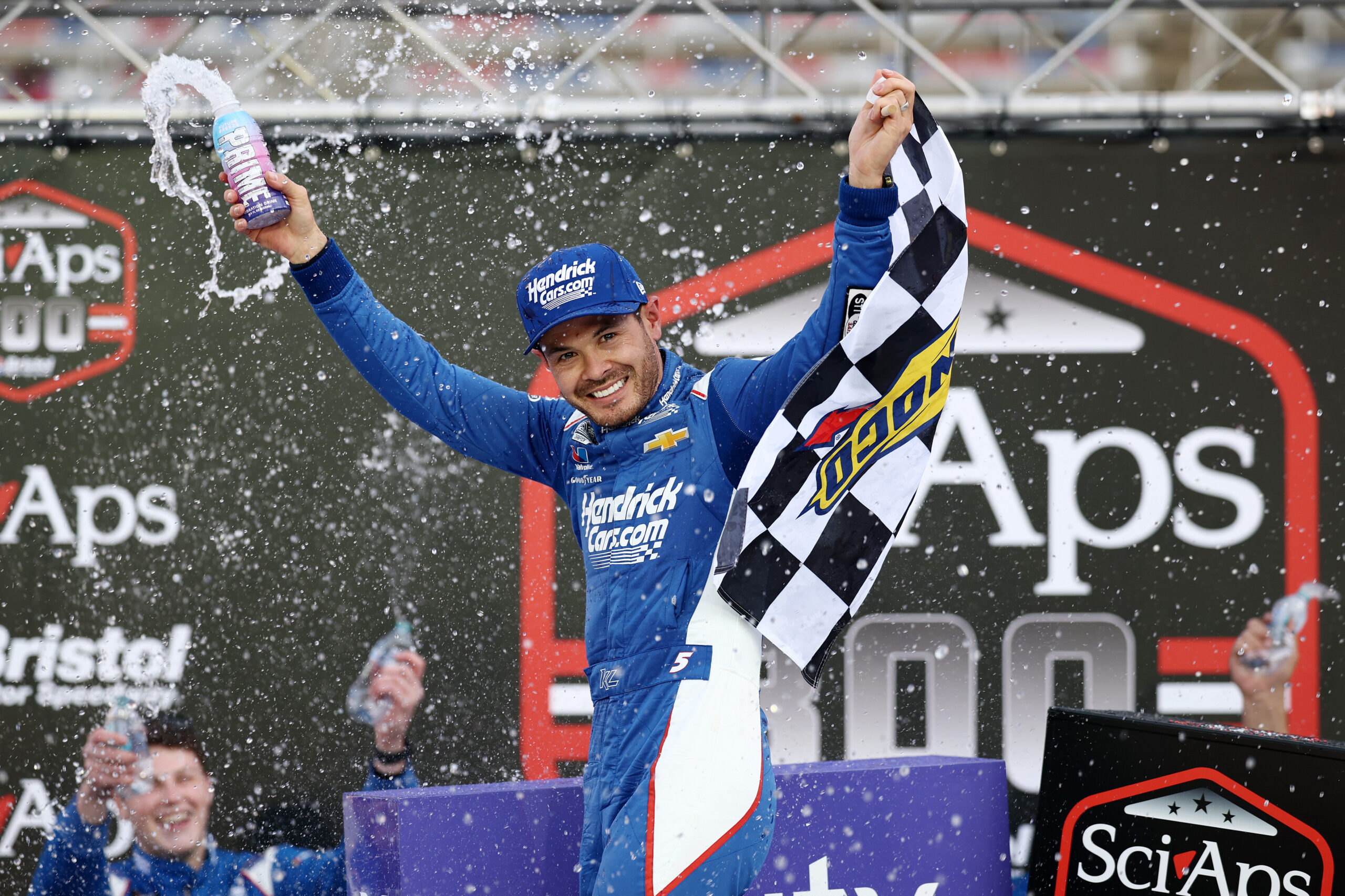 Kyle Larson Dominates the NASCAR Xfinity Series for a Win at Bristol ...